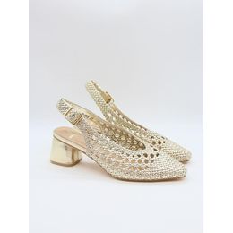 Bellucci Slingpumps in Gold - 66% | Gr&ouml;&szlig;e 39 | Pumps