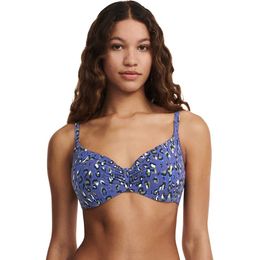 Chantelle Bikini-Oberteil in Blau - 55% | Gr&ouml;&szlig;e 80F | Damen-bademode