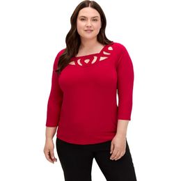 WITT WEIDEN Bluse in Rot - 60% | Gr&ouml;&szlig;e 36 | Damen-blusen
