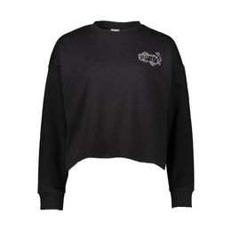 Puma Sweatshirt "Essentials+" in Schwarz - 58% | Gr&ouml;&szlig;e M | Damen-sweatshirts-jacken