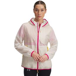 Under Armour Windbreaker in Wei&szlig; - 56% | Gr&ouml;&szlig;e M | Damen-outdoorjacken