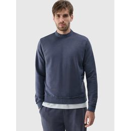 4F Sweatshirt in Dunkelblau - 85% | Gr&ouml;&szlig;e S | Herren-plussize
