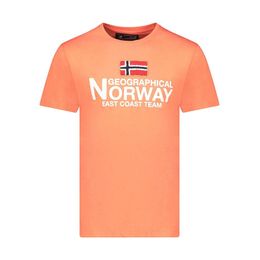 Geographical Norway Shirt "Jacky" in Orange - 62% | Gr&ouml;&szlig;e 176 | Kinder-oberteile