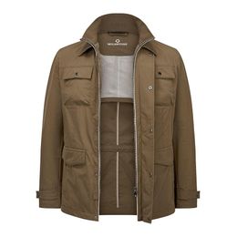 Milestone &Uuml;bergangsjacke "Alabama" in Braun - 66% | Gr&ouml;&szlig;e 50 | Herren-plussize