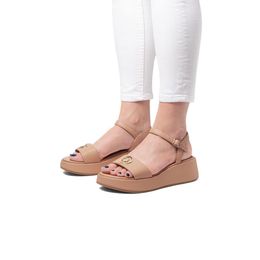 U.S. Polo Assn. Keilsandaletten in Hellbraun - 58% | Gr&ouml;&szlig;e 39 | Damen-sandalen