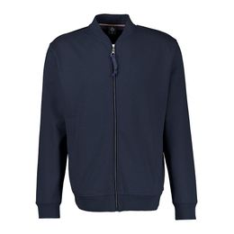 Lerros Sweatjacke in Dunkelblau - 52% | Gr&ouml;&szlig;e L | Herren-sweatshirts-jacken
