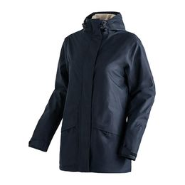 Maier Sports Funktionsjacke "Brocken Long" in Dunkelblau - 75% | Gr&ouml;&szlig;e 34 | Damen-outdoorjacken