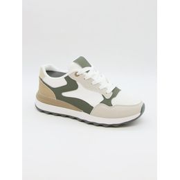 Bellucci Sneakers in Beige/ Gr&uuml;n - 63% | Gr&ouml;&szlig;e 37 | Damen-sneakers