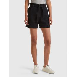 Benetton Jeans-Shorts in Schwarz - 77% | Gr&ouml;&szlig;e 32 | Shorts