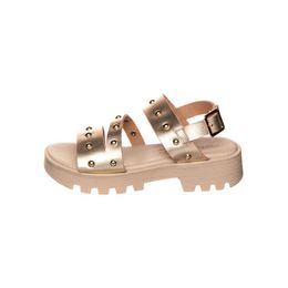 lamino Leder-Sandalen in Gold - 63% | Gr&ouml;&szlig;e 37 | Kindersandalen