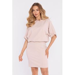 made of emotion Kleid in Beige - 64% | Gr&ouml;&szlig;e L | Damen-kleider