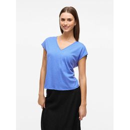 Vila Shirt in Blau - 52% | Gr&ouml;&szlig;e XS | Damen-tops