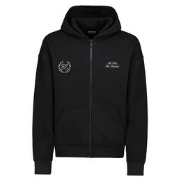 Sublevel Sweatjacke in Schwarz - 52% | Gr&ouml;&szlig;e XL | Herren-sweatshirts-jacken