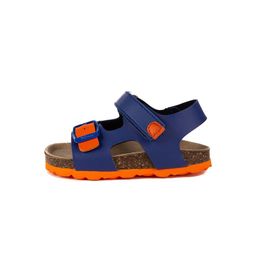 billowy Sandalen in Dunkelblau/ Orange - 67% | Gr&ouml;&szlig;e 24 | Kindersandalen