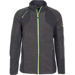 Peak Mountain Fleecejacke "Cecut" in Grau - 64% | Gr&ouml;&szlig;e M | Herren-pullover-sport