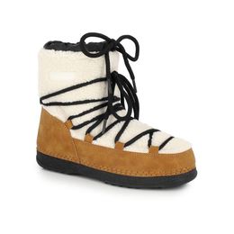 Kimberfeel Winterboots "Mayla" in Beige/ Creme - 41% | Gr&ouml;&szlig;e 38 | Damen-stiefel