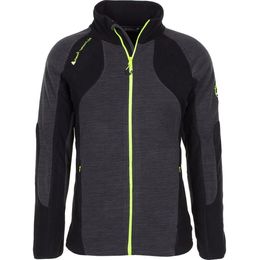 Peak Mountain Fleecejacke "Cecut" in Schwarz - 64% | Gr&ouml;&szlig;e M | Herren-pullover-sport