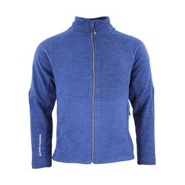 Peak Mountain Fleecejacke "Croco" in Blau - 65% | Gr&ouml;&szlig;e M | Herren-pullover-sport