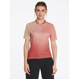 Ziener Fahrradtrikot "Naladia" in Lachs - 76% | Gr&ouml;&szlig;e 38 | Damen-outdoor-tops-shirts