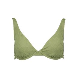 Roxy Bikini-Oberteil in Khaki - 64% | Gr&ouml;&szlig;e S | Damen-bademode