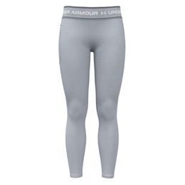Under Armour Trainingsleggings "Tech Branded" in Grau - 38% | Gr&ouml;&szlig;e S | Damen-sporthosen
