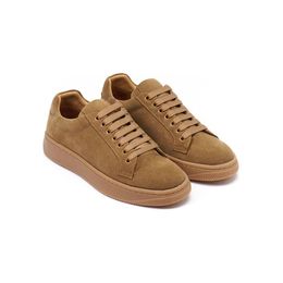 British Passport Leder-Sneakers in Hellbraun - 60% | Gr&ouml;&szlig;e 41 | Damen-sneakers