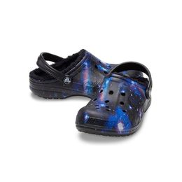 Crocs Crocs "Baya" in Schwarz/ Blau/ Lila - 62% | Gr&ouml;&szlig;e 28/29 | Clogs-pantoletten-kinder