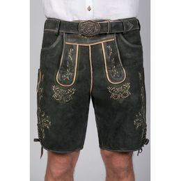 Edelnice Lederhose "Friedl" in Dunkelgr&uuml;n - 36% | Gr&ouml;&szlig;e 62 | Herren-trachten-lederhosen