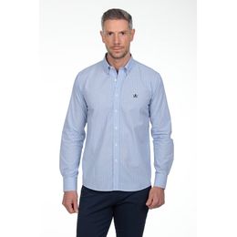 The Time of Bocha Hemd - Regular fit - in Hellblau - 68% | Gr&ouml;&szlig;e 3XL | Herren-plussize
