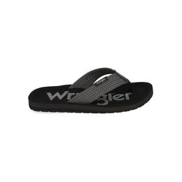 Wrangler Zehentrenner in Anthrazit/ Schwarz - 30% | Gr&ouml;&szlig;e 43 | Herrensandalen