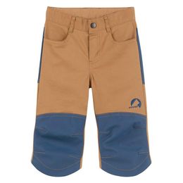 Finkid Bermudas "Kulta" in Beige/ Blau - 45% | Gr&ouml;&szlig;e 100/110 | Kinderhosen