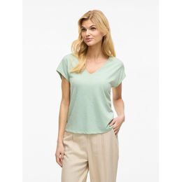 Vila Shirt in Gr&uuml;n - 52% | Gr&ouml;&szlig;e L | Damen-tops