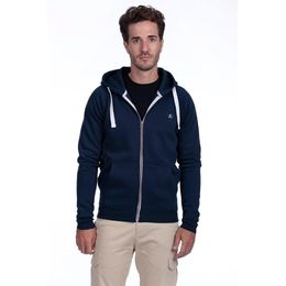 The Time of Bocha Sweatjacke in Dunkelblau - 73% | Gr&ouml;&szlig;e XXL | Herren-sweatshirts-jacken