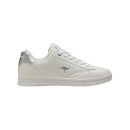Kangaroos Sneakers "K-Ten Adore" in Wei&szlig;/ Silber - 28% | Gr&ouml;&szlig;e 37 | Damen-sneakers