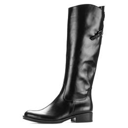 Gabor Leder-Stiefel in Schwarz - 62% | Gr&ouml;&szlig;e 38 | Damen-stiefel