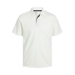 Jack & Jones Jack & Jones Poloshirt in Wei&szlig; - 33% | Gr&ouml;&szlig;e XL | Herren-plussize