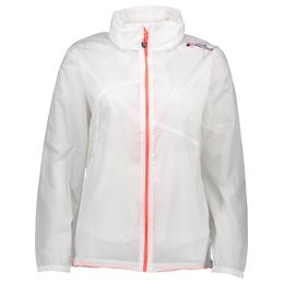 Peak Mountain Windbreaker in Wei&szlig; - 58% | Gr&ouml;&szlig;e L | Damen-outdoorjacken