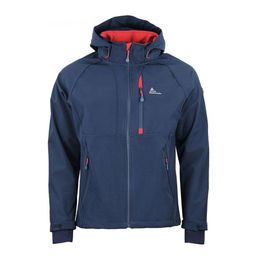 Peak Mountain Softshelljacke "Cluny" in Dunkelblau - 65% | Gr&ouml;&szlig;e XL | Herren-outdoorjacken