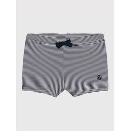 Petit Bateau Badehose in Wei&szlig;/ Schwarz - 45% | Gr&ouml;&szlig;e 104 | Kinder-bademode