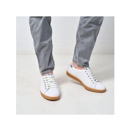 British Passport Leder-Sneakers in Wei&szlig; - 60% | Gr&ouml;&szlig;e 44 | Herrensneakers