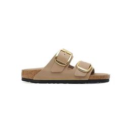 Birkenstock Leder-Pantoletten "Arizona" in Hellbraun - 16% | Gr&ouml;&szlig;e 39 | Damen-pantoletten