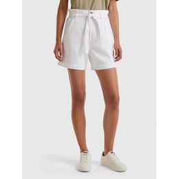 Benetton Jeans-Shorts in Wei&szlig; - 75% | Gr&ouml;&szlig;e 30 | Shorts