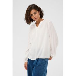 Kaffe Bluse in Wei&szlig; - 44% | Gr&ouml;&szlig;e 38 | Damen-blusen