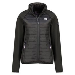 Geographical Norway Fleecejacke "Tour" in Schwarz - 63% | Gr&ouml;&szlig;e XL | Damenjacken