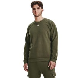 Under Armour Sweatshirt "Rival" in Khaki - 38% | Gr&ouml;&szlig;e S | Herren-plussize