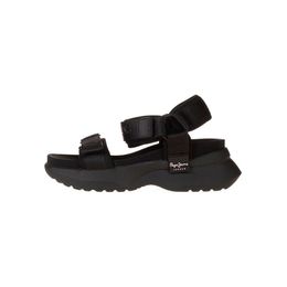 Pepe Jeans Footwear Sandaletten in Schwarz - 65% | Gr&ouml;&szlig;e 38 | Damen-sandalen