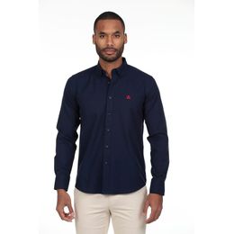 The Time of Bocha Hemd - Regular fit - in Dunkelblau - 65% | Gr&ouml;&szlig;e M | Herren-plussize