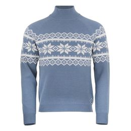 Peak Mountain Pullover "Clyde" in Hellblau - 65% | Gr&ouml;&szlig;e L | Herren-plussize