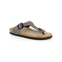 Kimberfeel Zehentrenner "Hyams" in Gold - 54% | Gr&ouml;&szlig;e 38 | Damen-sandalen