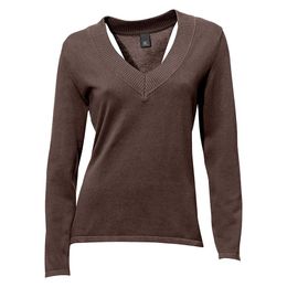 Heine Pullover in Braun - 51% | Gr&ouml;&szlig;e 38 | Damen-pullover-cardigans